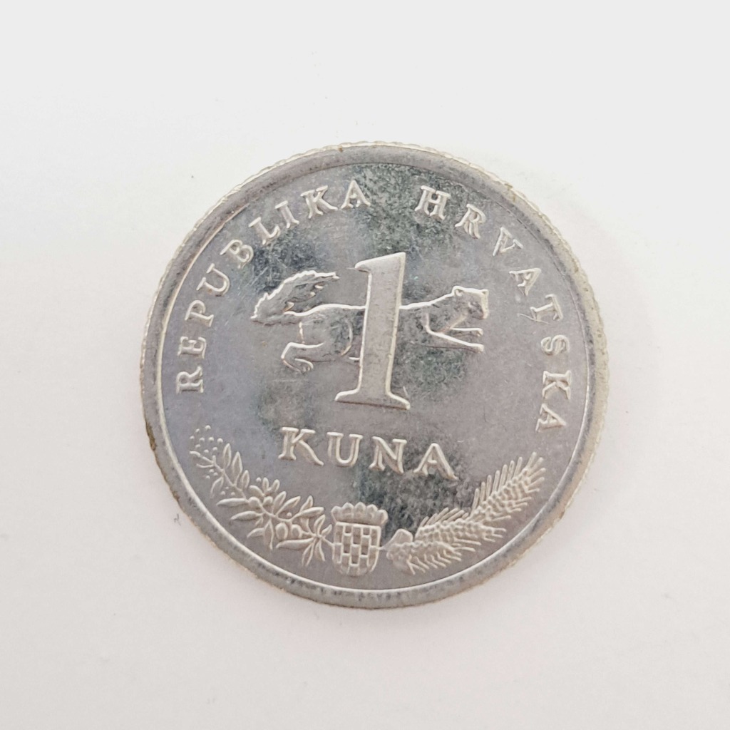 Chorwacja 1 Kuna - Numizmatyka, monety kolekcjonerskie - Allegro.pl