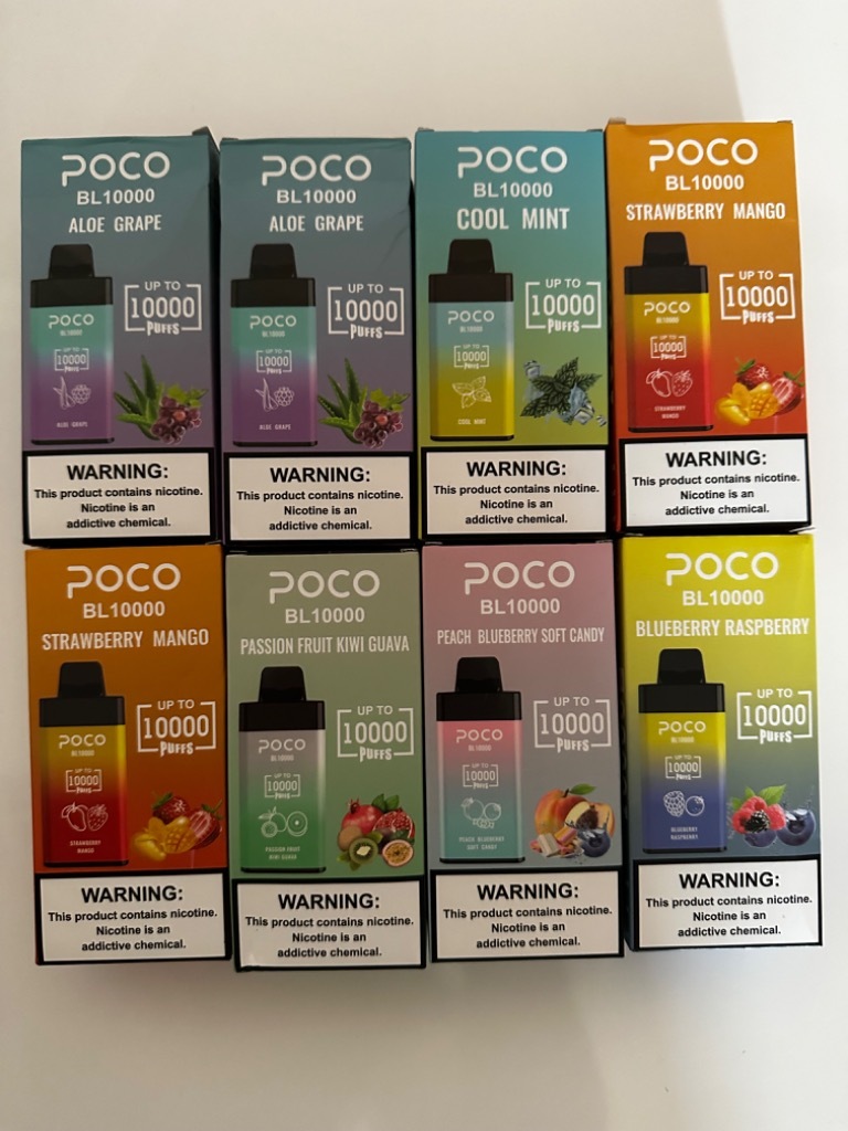 Sprzedam jednorazówki POCO 10000 puffs. | Płock | Kup teraz na Allegro ...