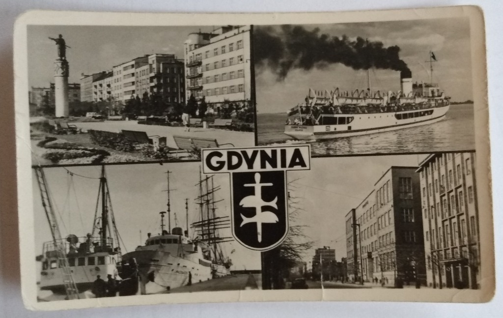 Gdynia statki 1959 rok | Bydgoszcz | Kup teraz na Allegro Lokalnie