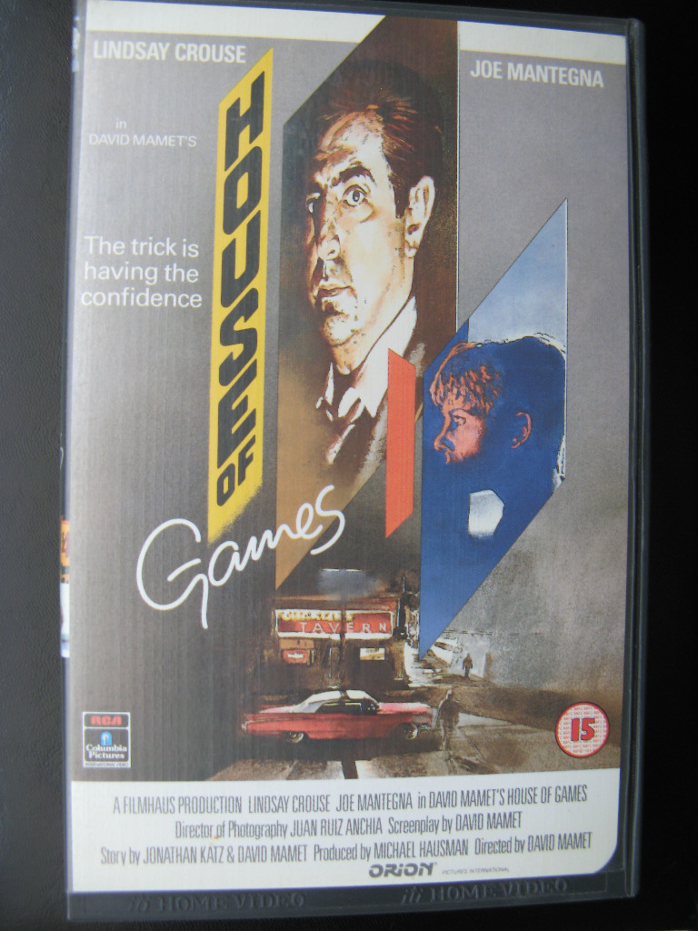 VHS: Dom gry (House of Games) - David Mamet | Poznań | Kup teraz na ...