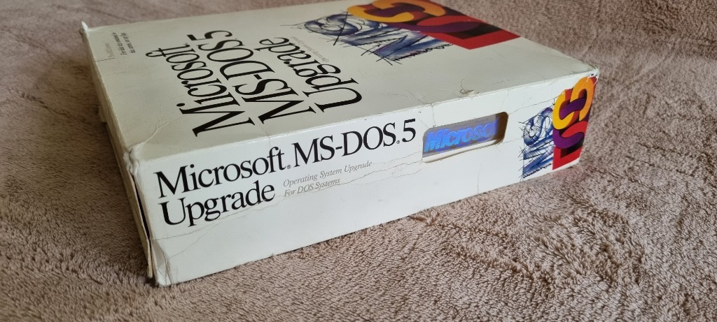MS-DOS 5.0 Upgrade oryginał (komplet dokumentacji) | Gorzów ...