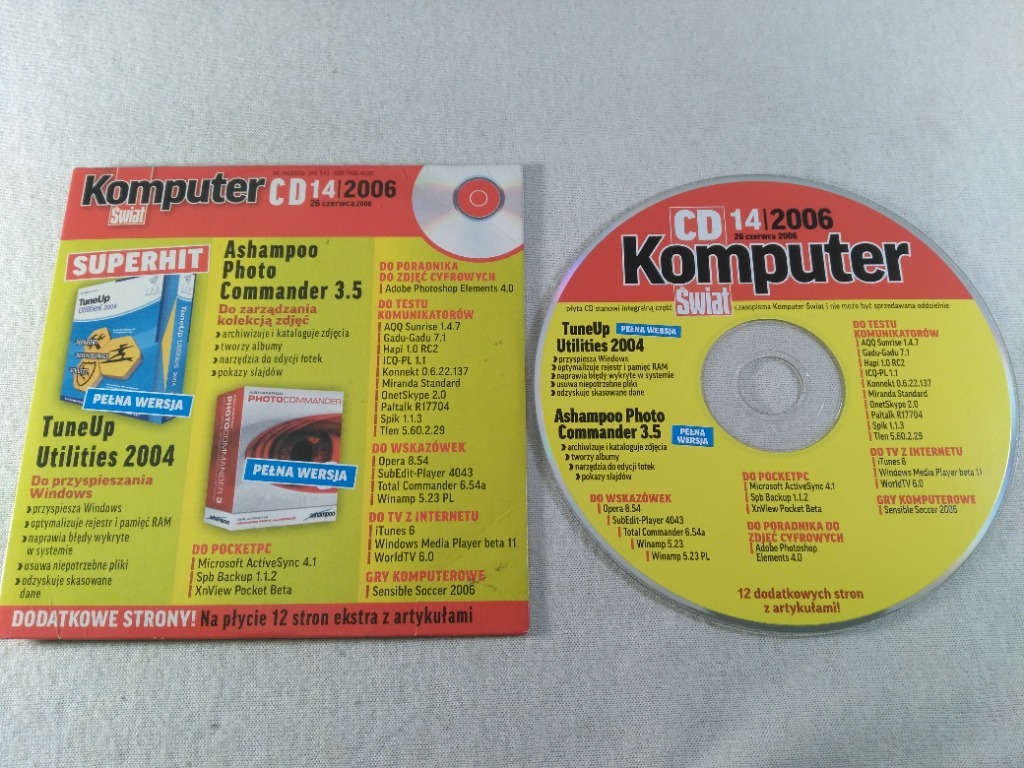 Komputer Świat 14 2006 Płyta CD | Wrocław | Kup teraz na Allegro Lokalnie