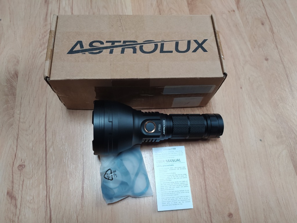 Nowa latarka Astrolux FT03 SST40 6500K+ogniwo | Płock | Kup teraz na ...