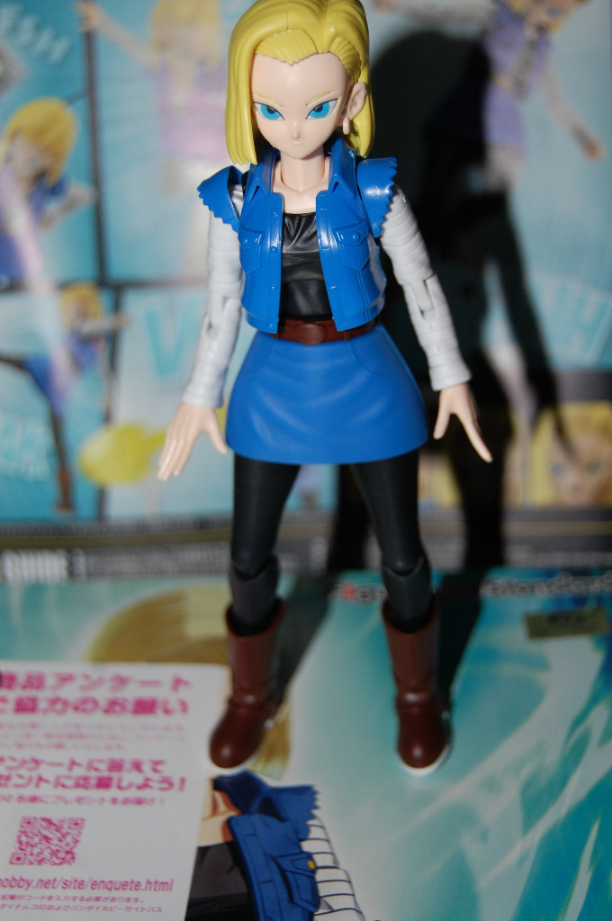 Dragon Ball Android 18 Figure Rise Bandai | Łódź | Kup teraz na Allegro ...