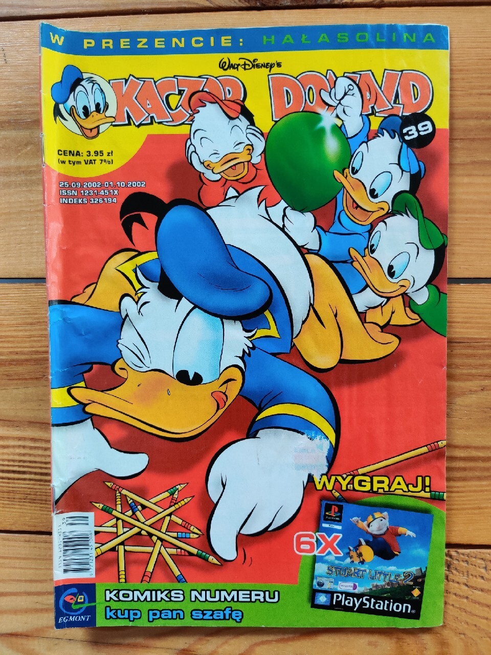 Komiks Kaczor Donald nr 39 2002 r. | Wrocław | Kup teraz na Allegro Lokalnie