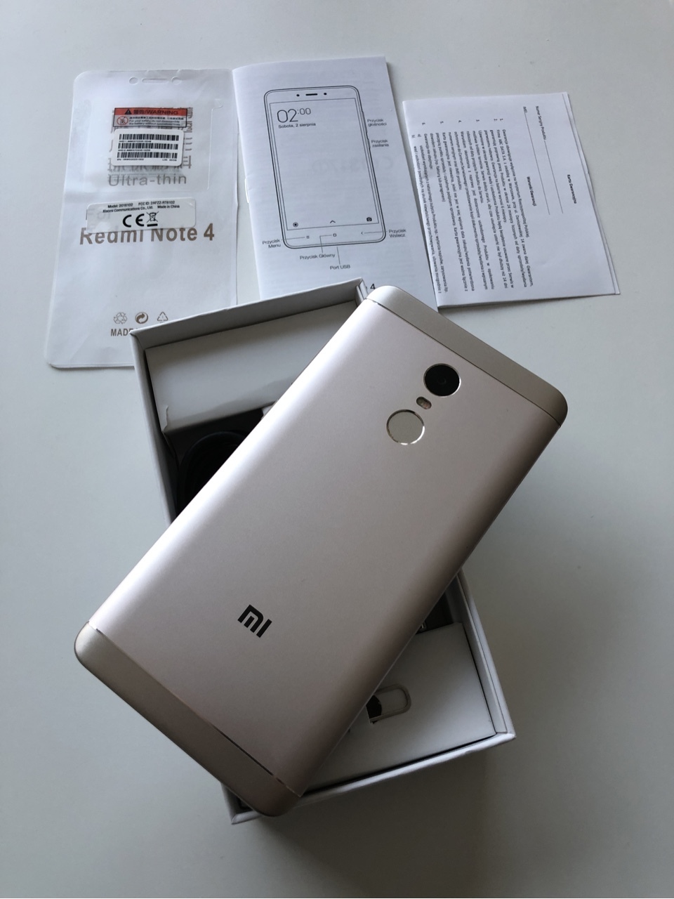 Xiaomi Redmi Note 4 Snapdragon 625 3/32GB zloty | Lubin | Kup teraz na ...