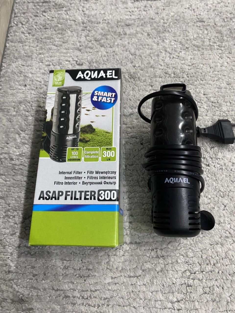 Filtr Aquael do rybek | Drobin | Kup teraz na Allegro Lokalnie