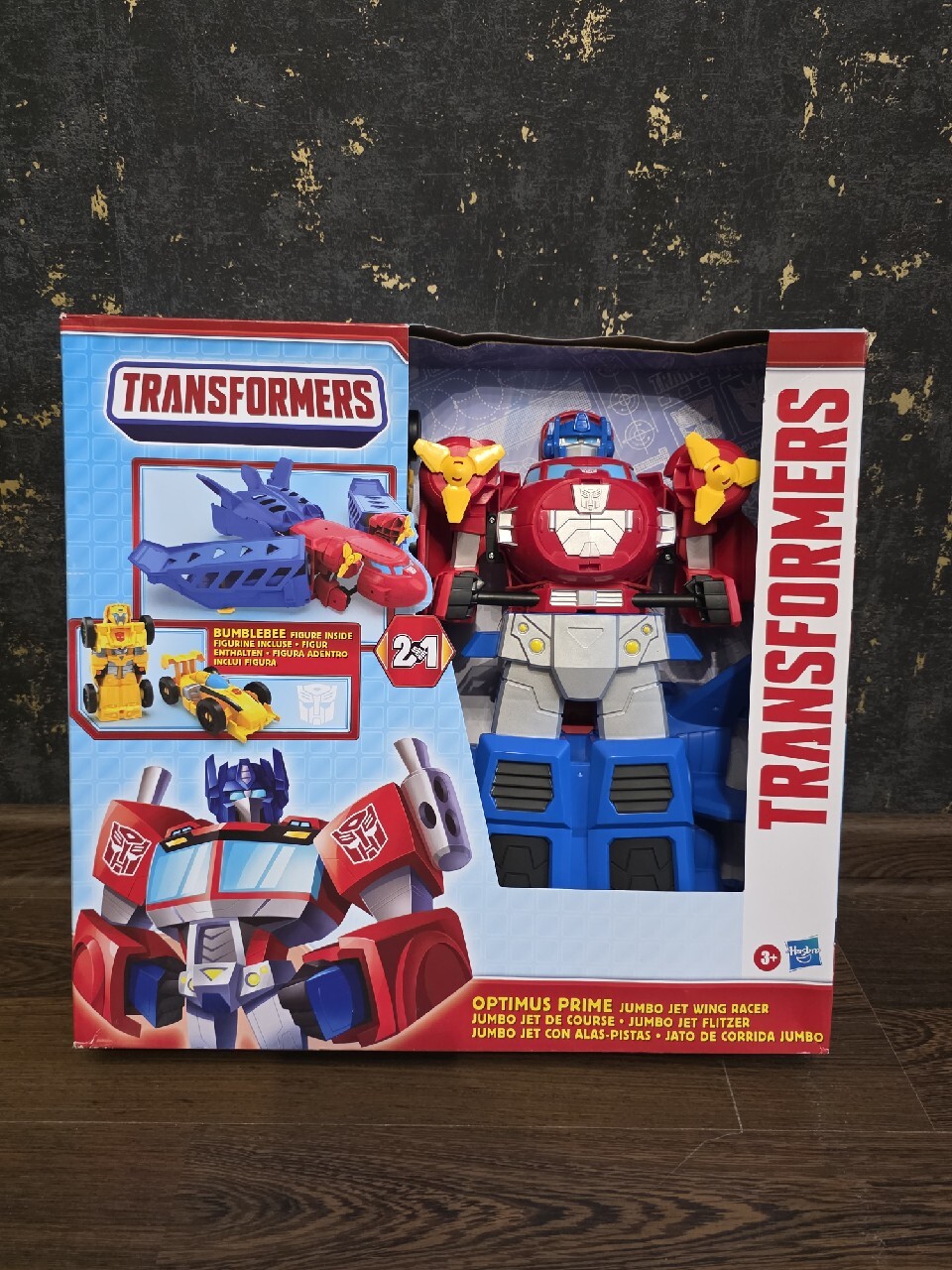Transformers Optimus Prime Jumbo Jet Wing Racer | Radzionków | Kup ...