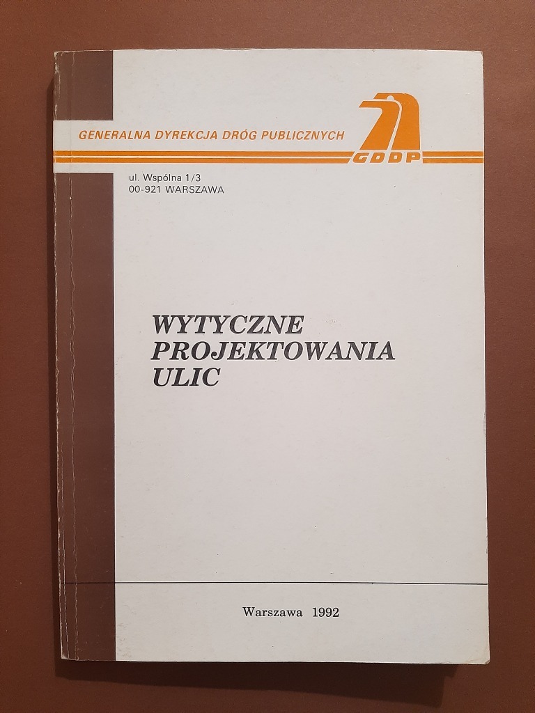 WYTYCZNE PROJEKTOWANIA ULIC | Warszawa | Kup teraz na Allegro Lokalnie WYTYCZNE PROJEKTOWANIA ULIC | Warszawa | Kup teraz na Allegro Lokalnie