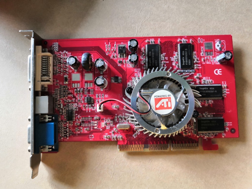 Radeon ATI 9600 AGP 128 MB Sprawny | Warszawa | Licytacja na Allegro ...