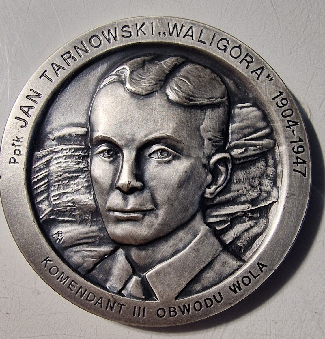 Medal MW PW44 AK Jan Tarnowski Waligóra mały nakład 95 szt | Warszawa ...