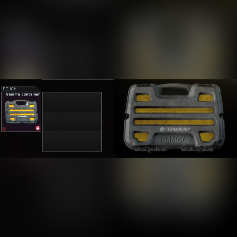 Gamma container tarkov