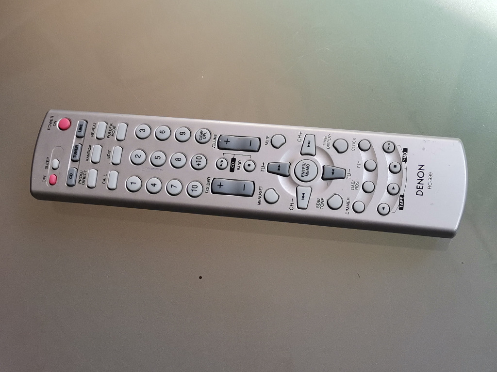 Denon RC-999 pilot oryginalny | Łaskarzew | Kup teraz na Allegro Lokalnie