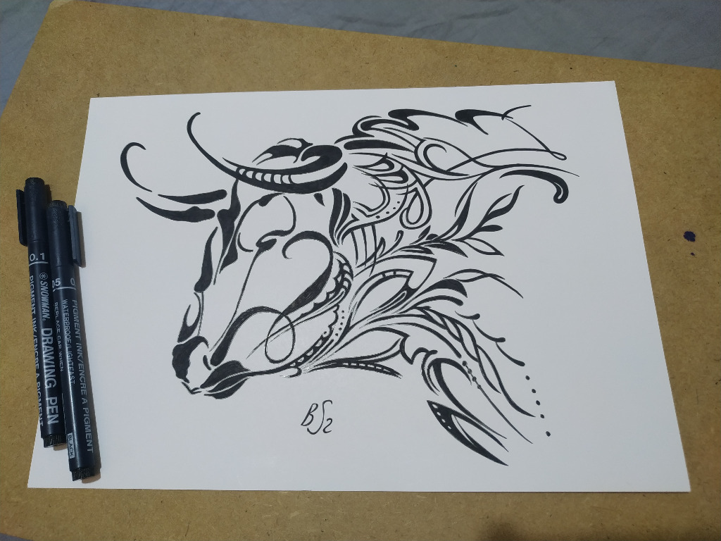 Rysunek: byk nr 2 cienk blok t A4 250 g m2 | Warszawa | Kup teraz na ...