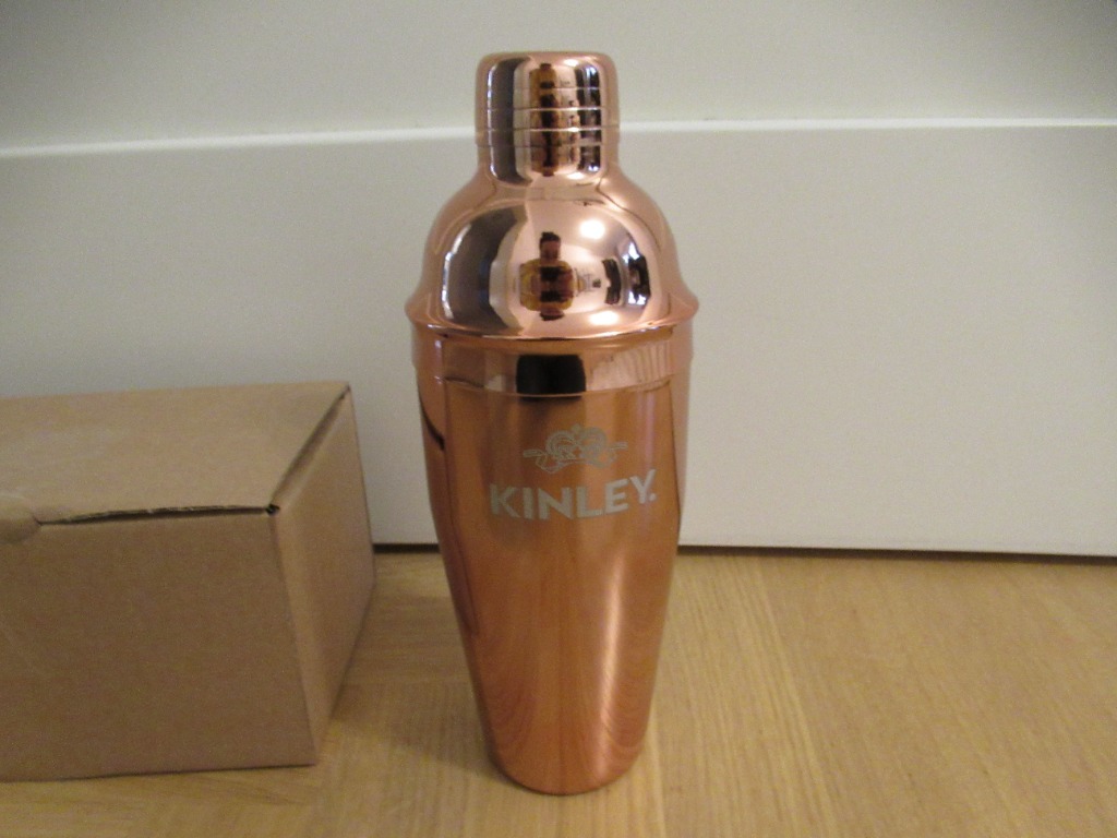 Shaker Kinley złoty nowy metalowy | Dębica | Kup teraz na Allegro Lokalnie