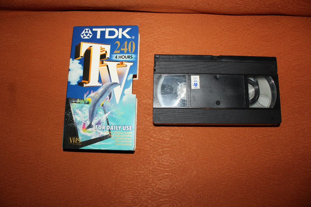 Kaseta VHS TDK 240 minut używana | Chorzów | Kup teraz na Allegro Lokalnie