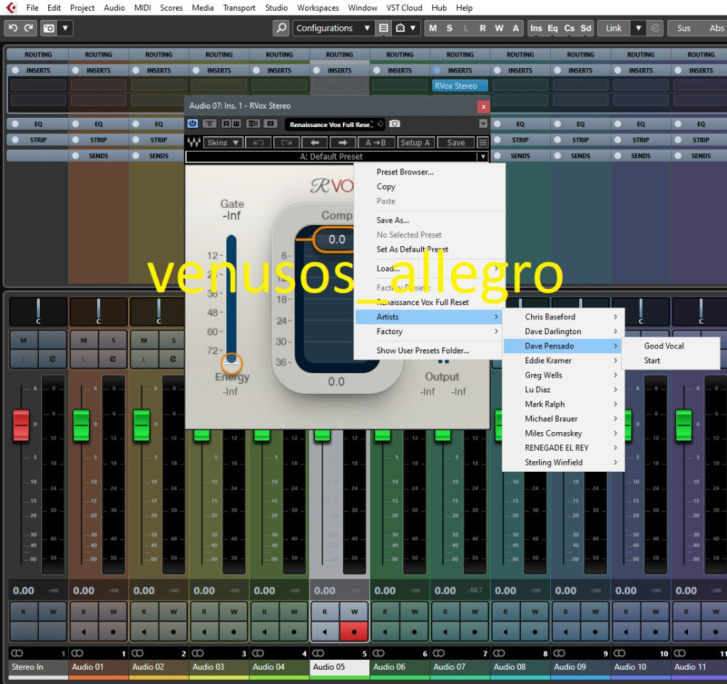 Waves Renaissance Vox Waves plugin VST AAX RVox | Warszawa | Kup teraz ...
