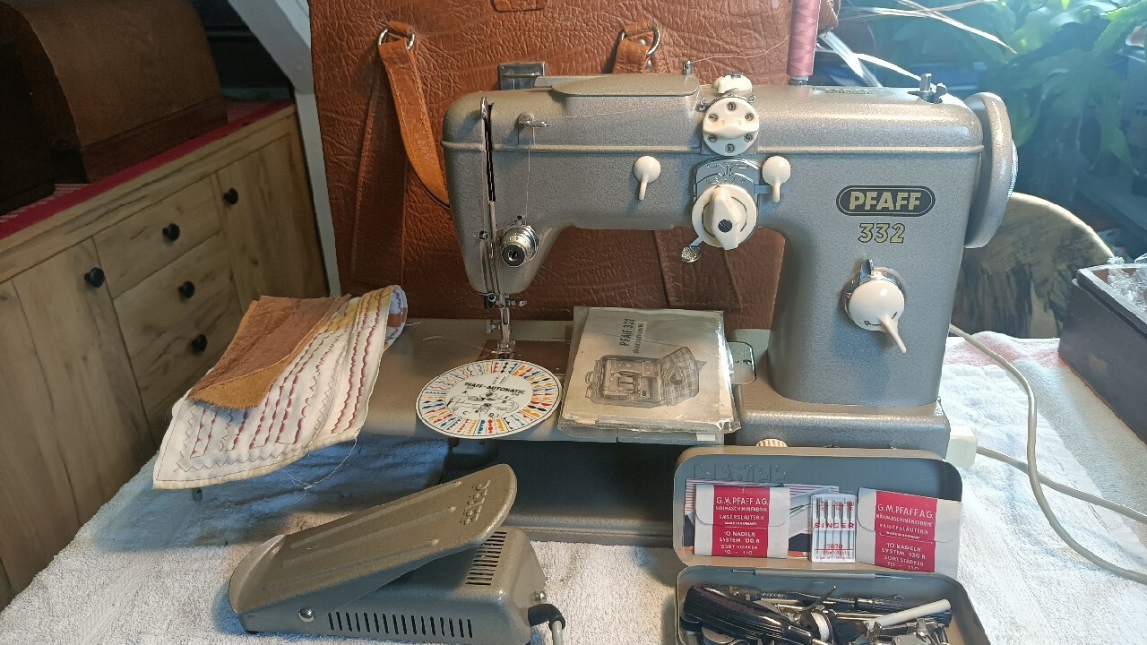 Stara maszyna do szycia Pfaff 332 automatic | Jastrzębie-Zdrój ...