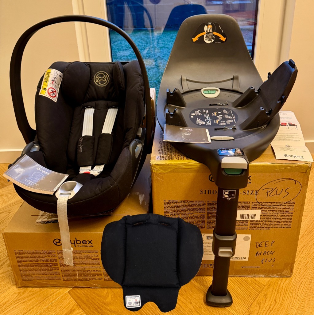 Cybex Platinum fotelik rozkładany Cloud Z iSize z bazą obrotową Base Z ...