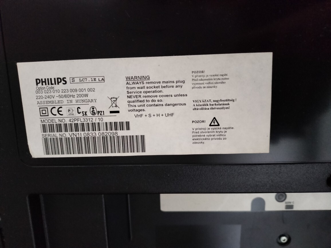 Telewizor Philips 42 cali Model 42PFL3312/10 | Gdańsk | Ogłoszenie na ...