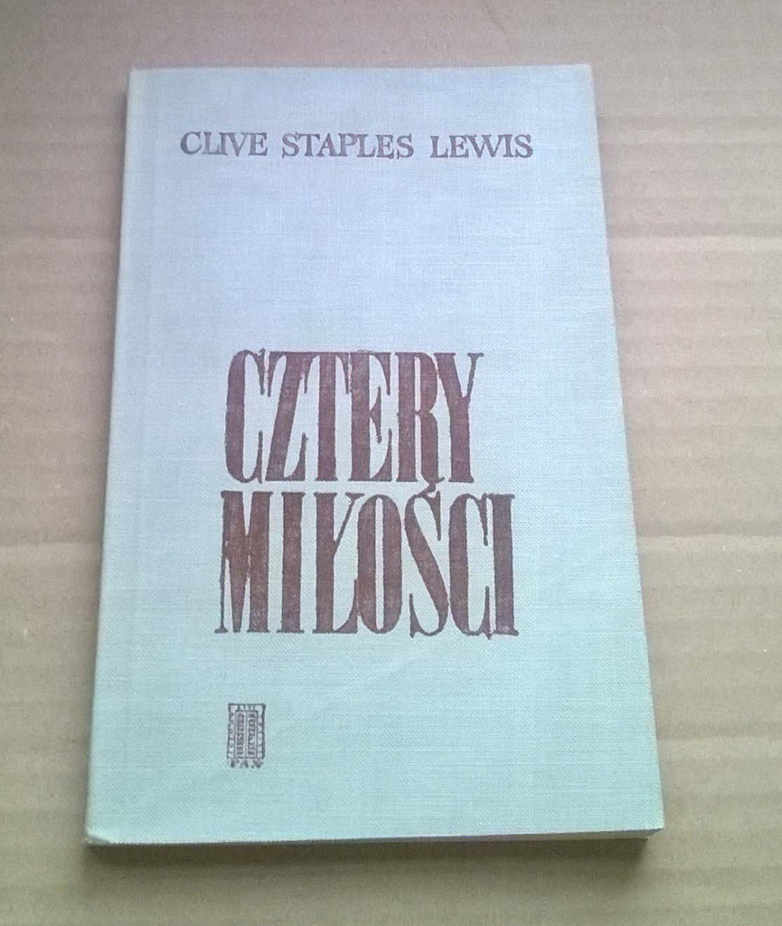 Clive Staples Lewis Cztery miłości | Laskowice | Kup teraz na Allegro ... Clive Staples Lewis Cztery miłości | Laskowice | Kup teraz na Allegro ...