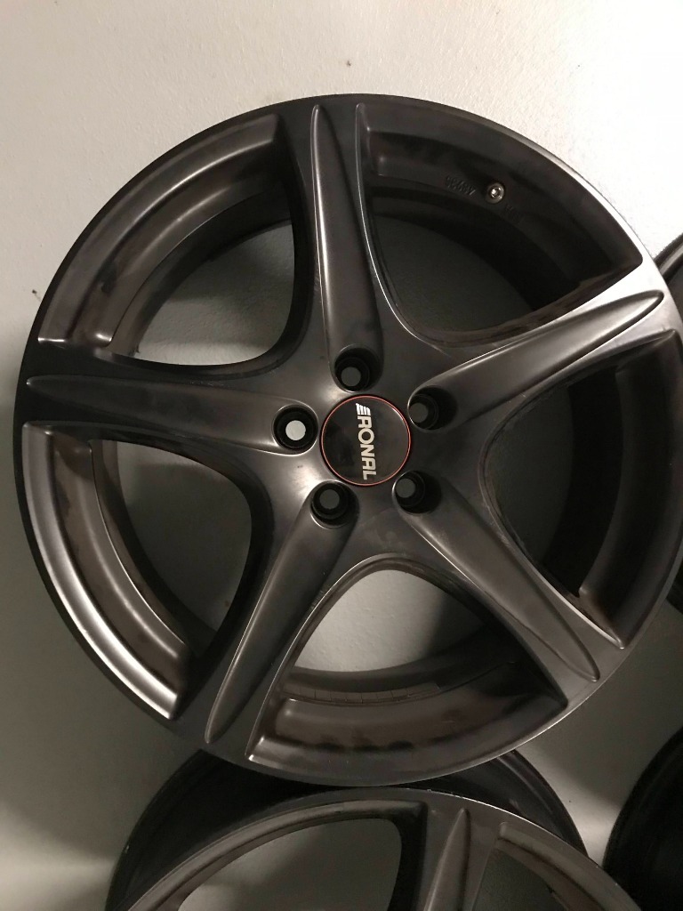 Alufelgi czarne 17' Ronal R56 Black | Warszawa | Ogłoszenie na Allegro ...