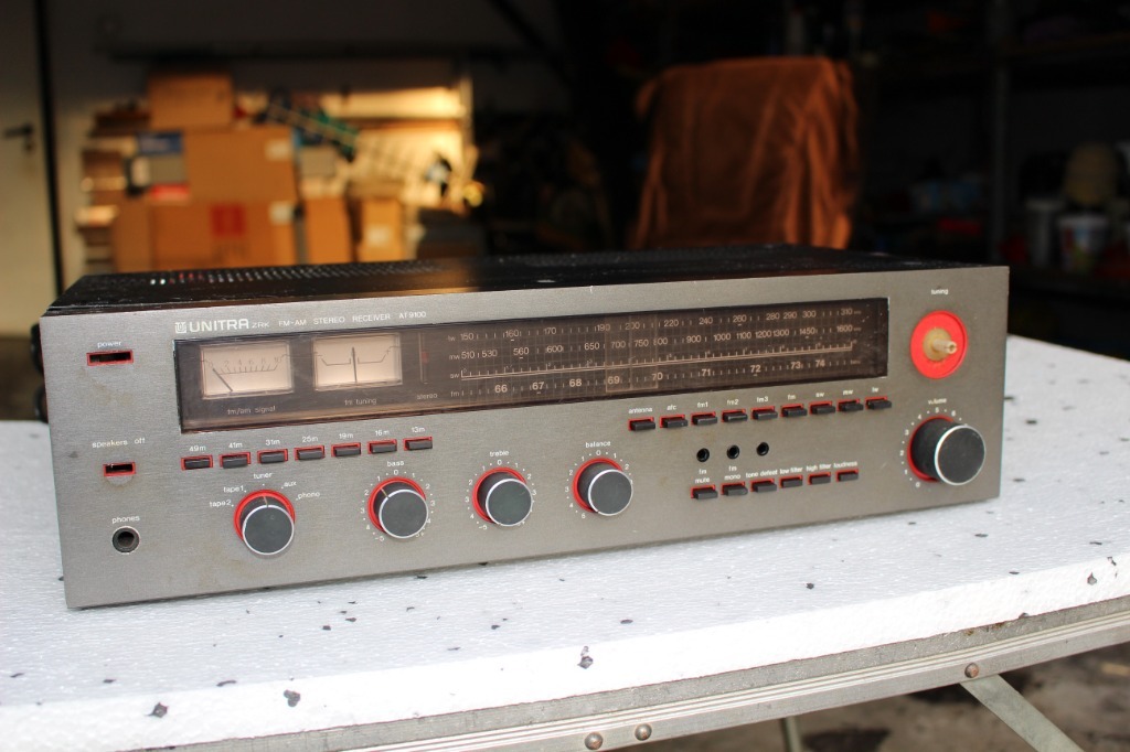 AMPLITUNER UNITRA AT9100 | iłowa | Licytacja na Allegro Lokalnie