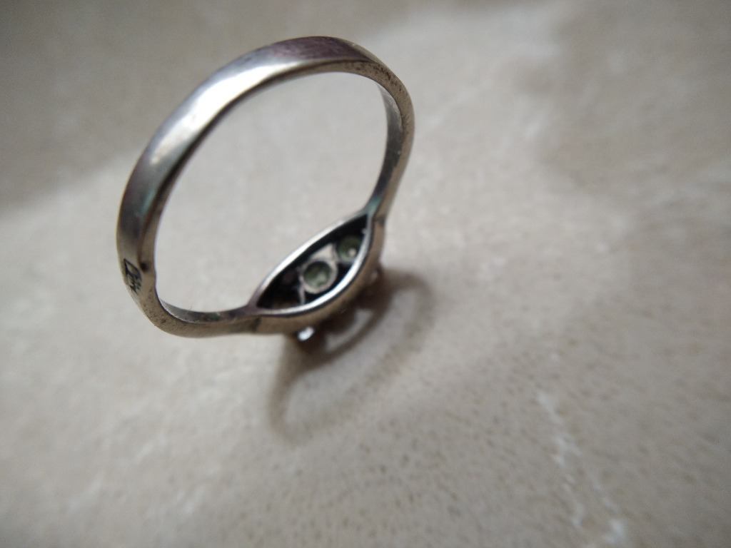 Srebrny pierścionek PRL | Bielsko-Biała | Kup teraz na Allegro Lokalnie