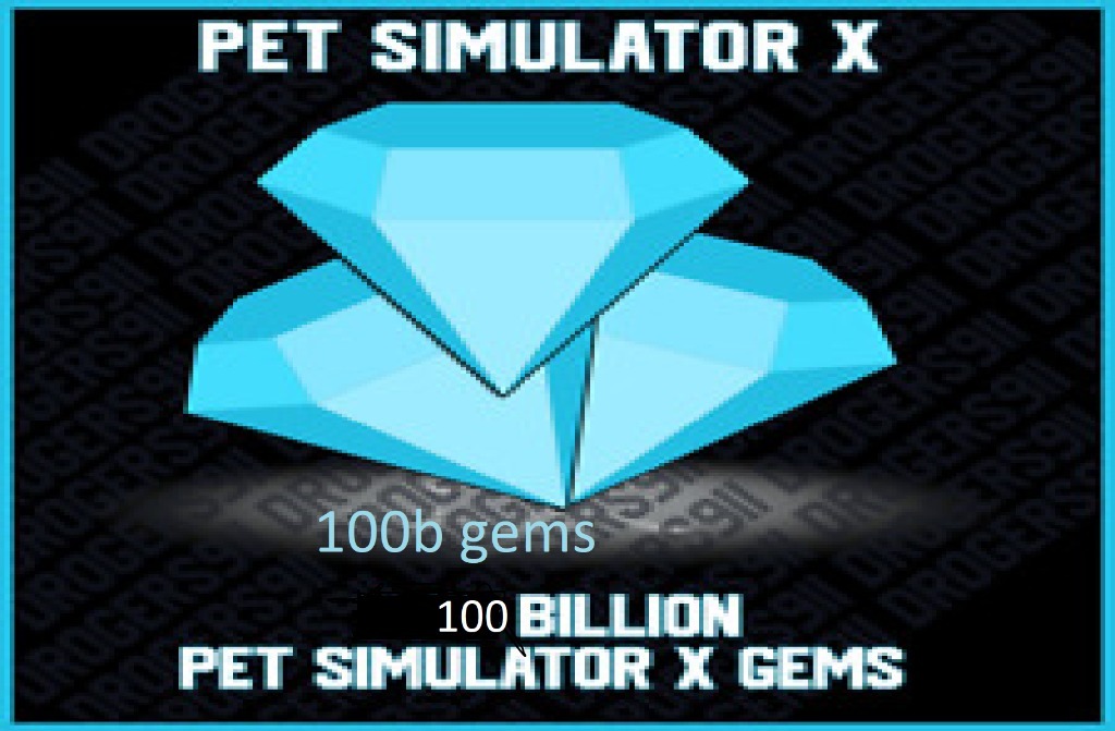 ROBLOX Diamenty 100B Pet Simulator X PSX GEMS | Zamość | Kup teraz na ...