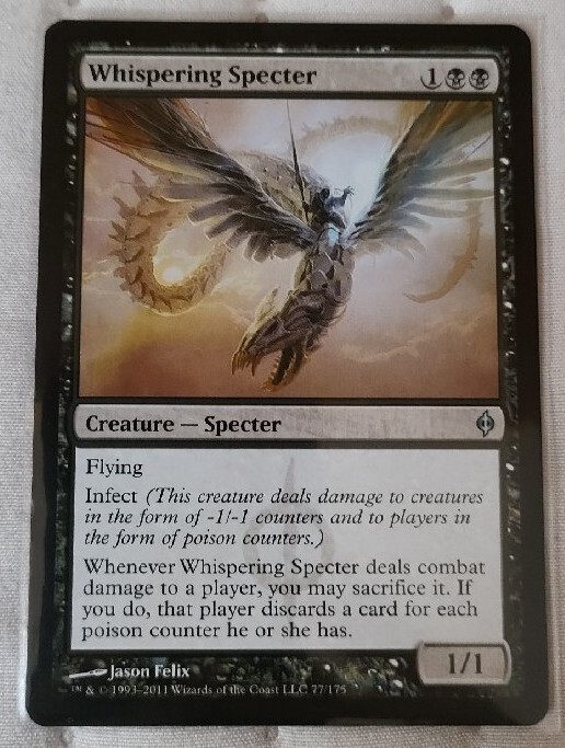 Whispering Specter karta MTG | Marki | Kup teraz na Allegro Lokalnie