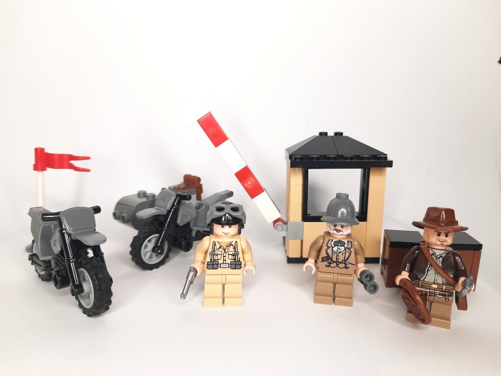 LEGO Indian Jones 7620 Motorcycle Chase | Katowice | Kup teraz na ...