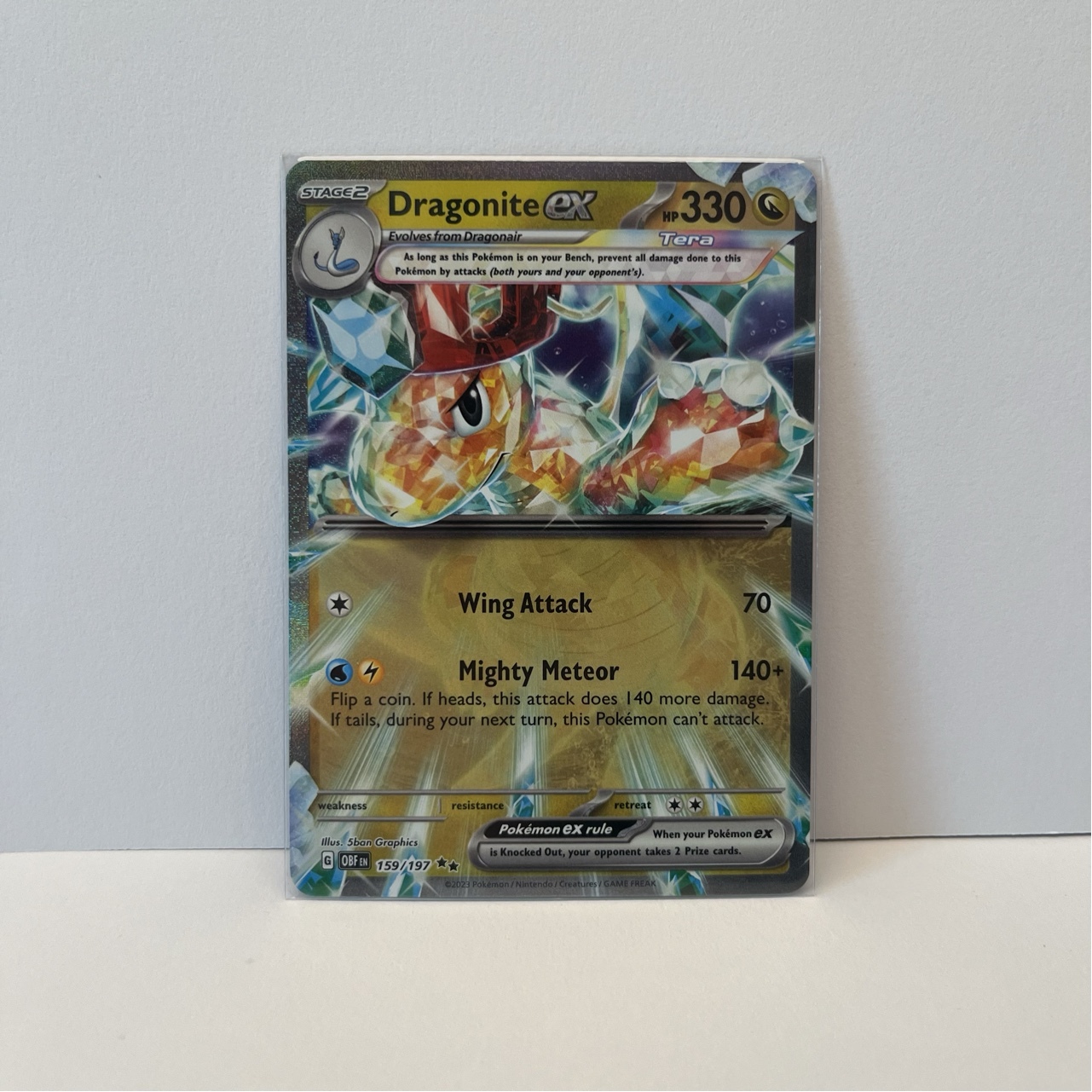 Karta Pokemon TCG Dragonite ex Obsidian Flames | Gliwice | Kup teraz na ...