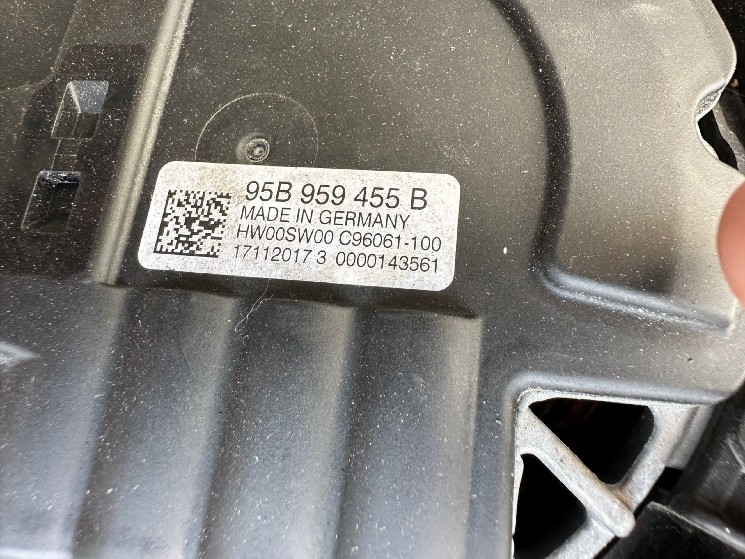 PORSCHE MACAN 95B Wentylatory chłodnicy 95B959455B | Warszawa ...