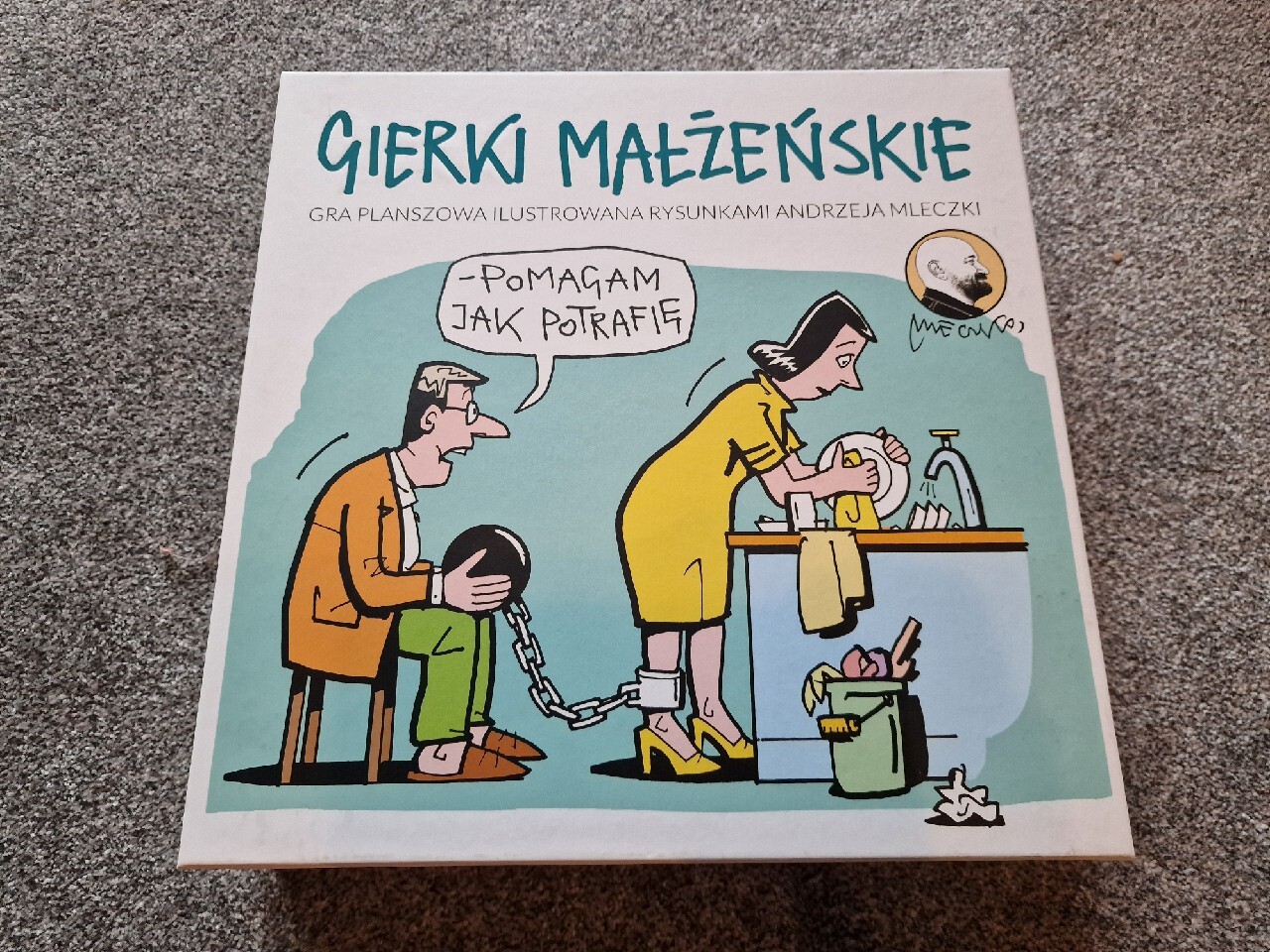 Gierki Małżeńskie Gra Planszowa Andrzej Mleczko | Warszawa | Kup teraz ...