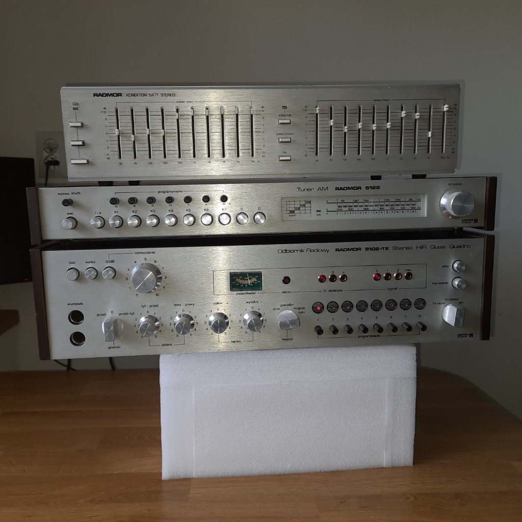 AMplitunerFM Tuner AM korektor Radmor | Lublin | Kup teraz na Allegro ...