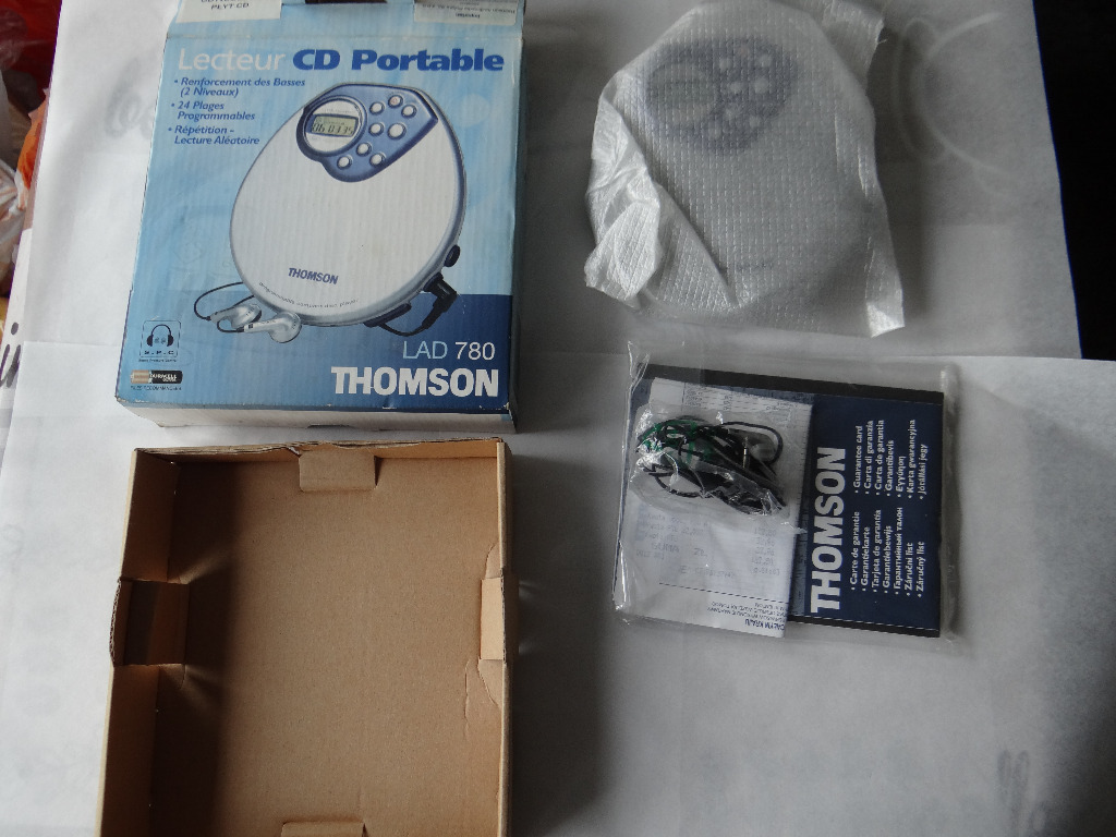 DISCMAN THOMSON LAD 780 ORYG PUDEŁKO PL DYSTRYBUCJ | Turek | Kup teraz ...