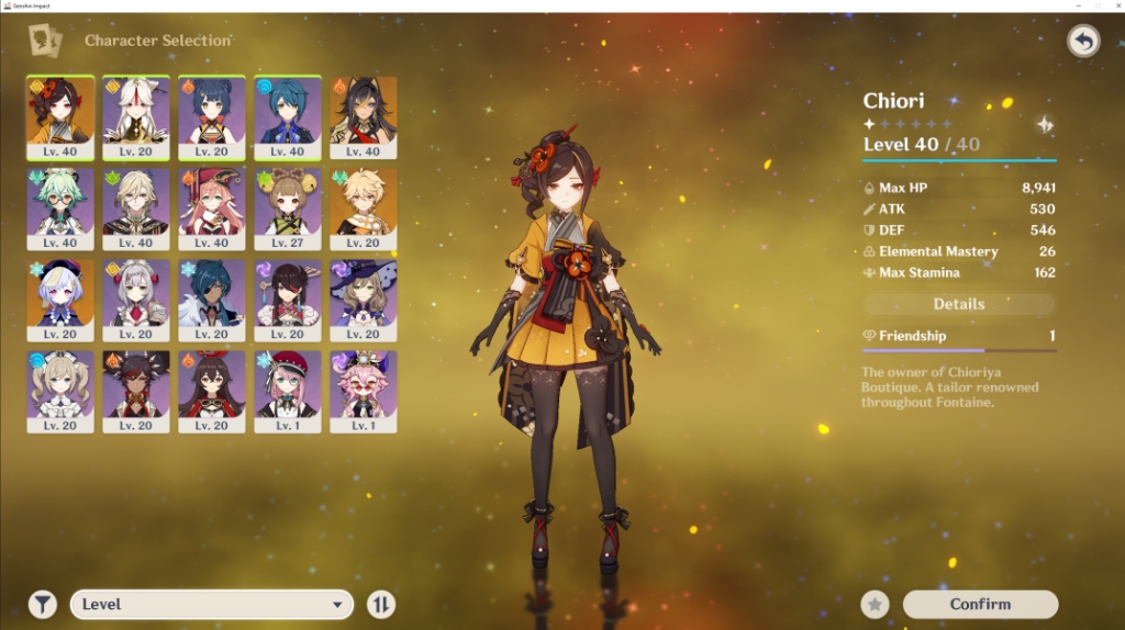 Konto Genshin Impact CHIORI ar 23 | Ujsoły | Kup teraz na Allegro Lokalnie