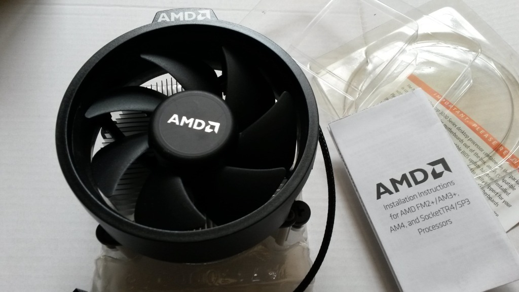 Wentylator radiator AMD Ryzen 5 3600X NOWY | Jaworzno | Kup teraz na ...