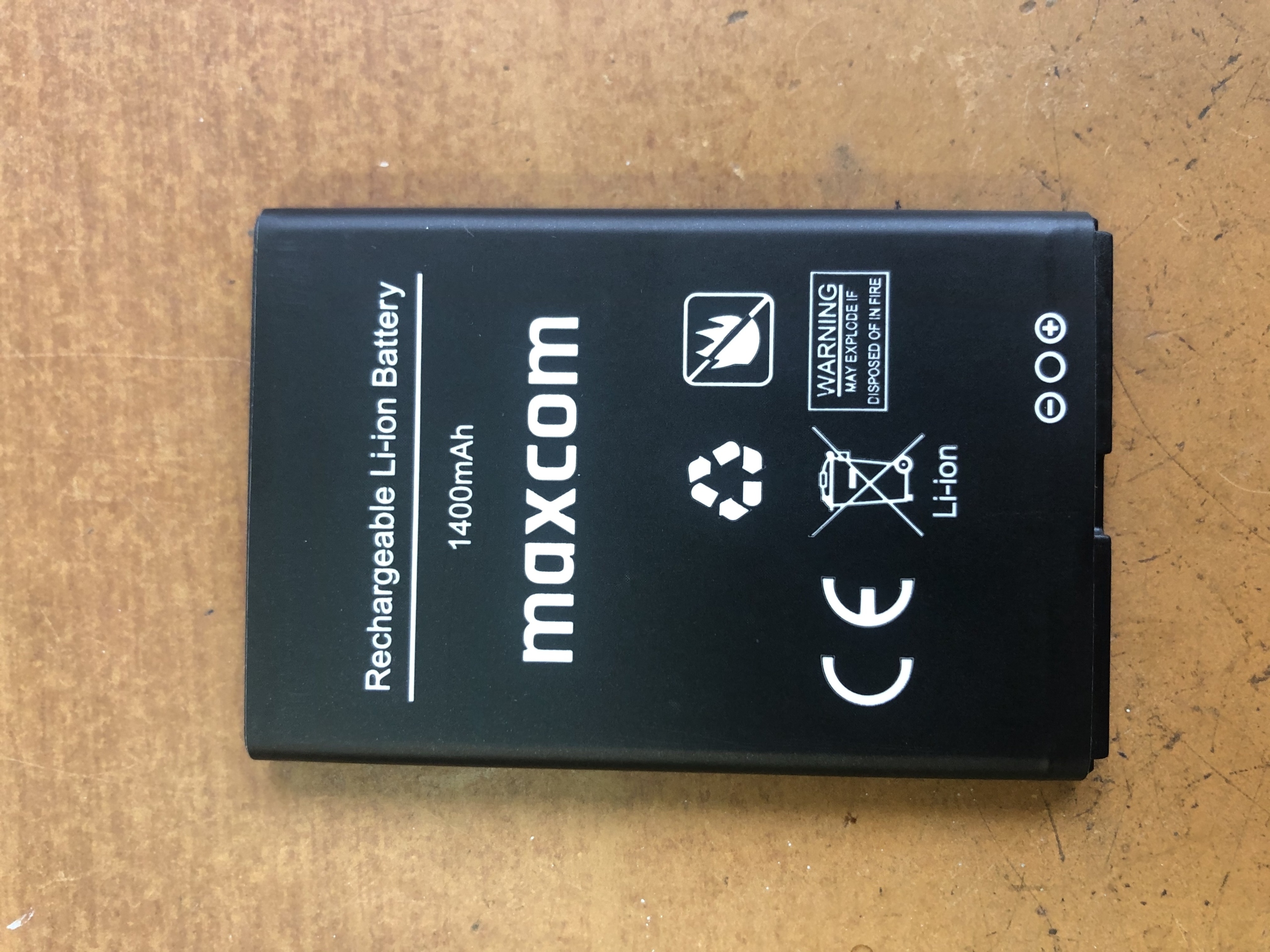nowa oryginalna bateria MAXCOM 1400 mAh | Elbląg | Kup teraz na Allegro ...