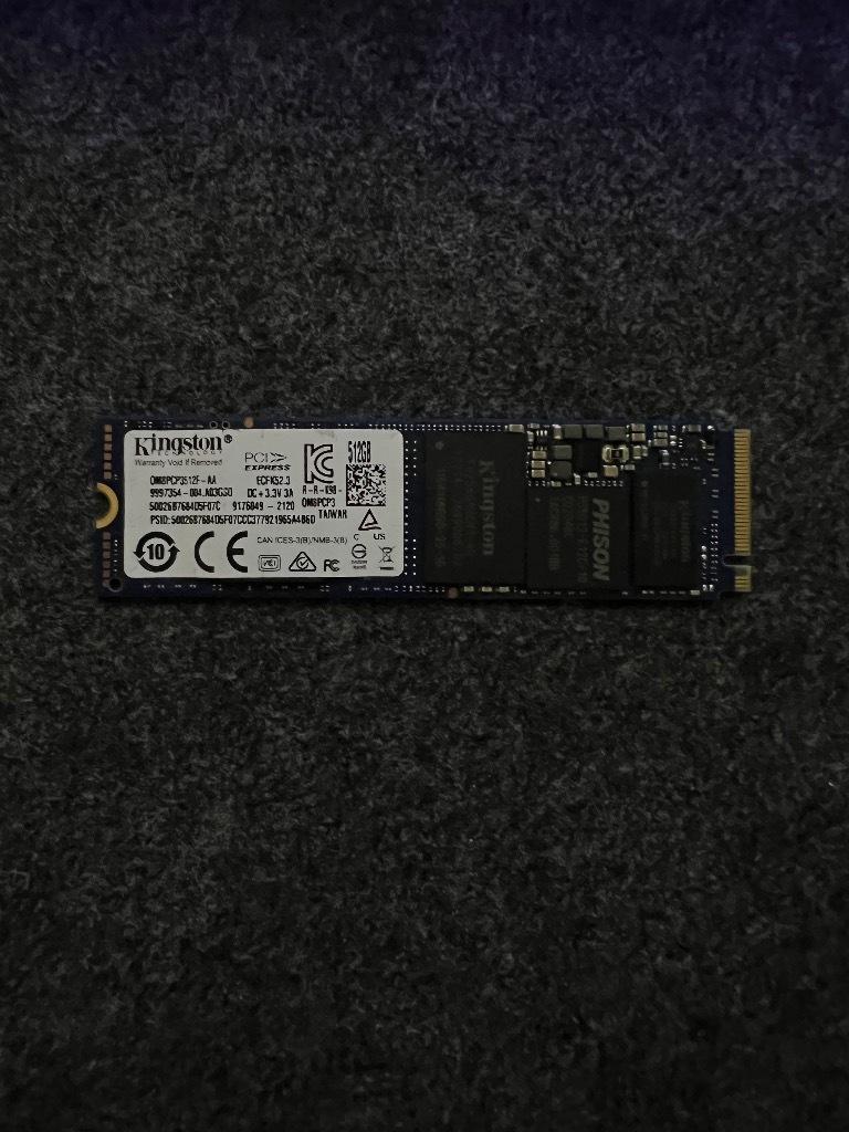 DYSK SSD KINGSTON 512 GB OM8PCP3512F-AA | Ostrołęka | Licytacja na ...
