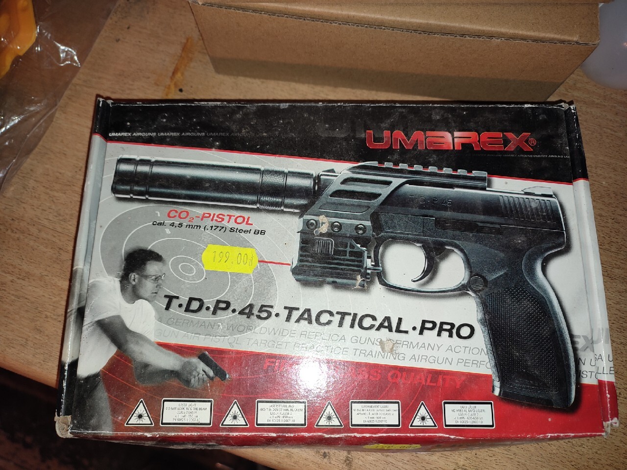 Wiatrówka pistolet UMAREX TDP 45 TAC | Tyczyn | Licytacja na Allegro ...