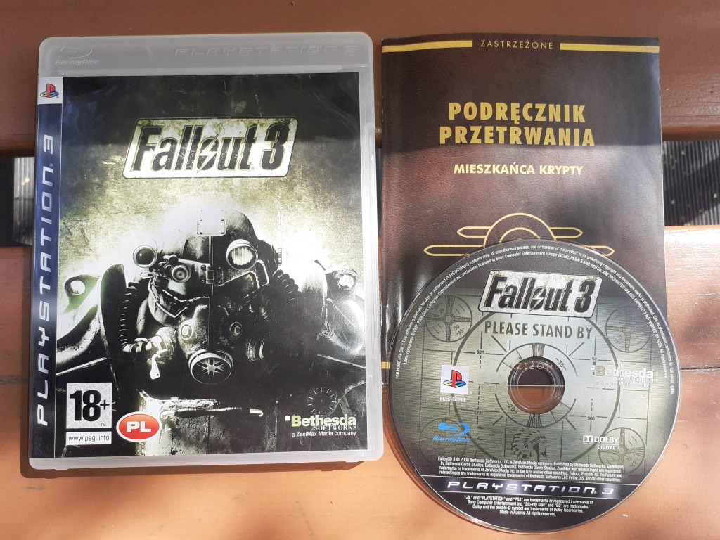 ! Fallout 3 Pl - Gry na PS3, Playstation 3 na Allegro - Sklep internetowy