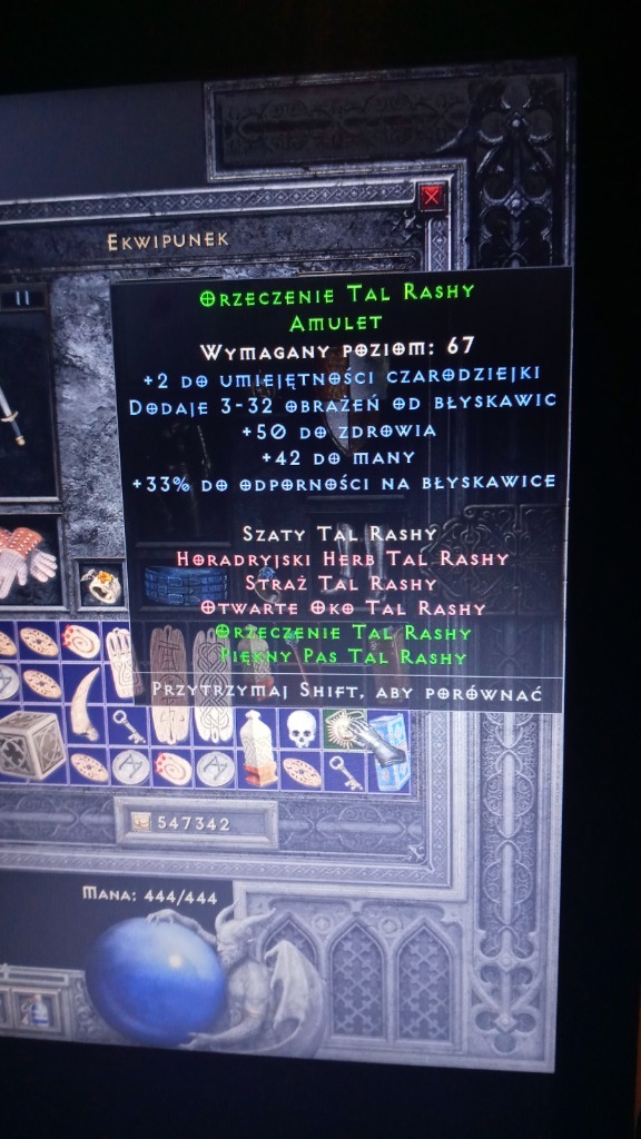 Amulet Tal Rasha D2R | Rogoźno | Kup teraz na Allegro Lokalnie