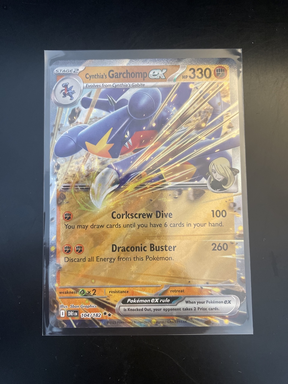 Cynthia’s Garchomp ex 104/182 Destined Rivals | Zielona Góra | Kup ...