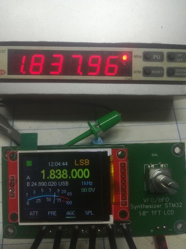 DDS VFO BFO 9 pasm SI5351 STM32F103C8T6 | sosnowiec | Kup teraz na ...