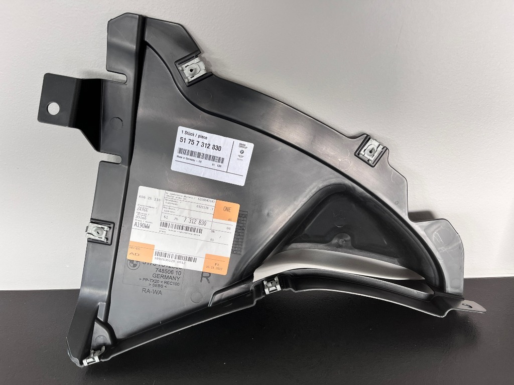 BMW 5 F10 F11 2012-2017 NADKOLE PRAWE 51757312830 | Wyry | Kup teraz na ...