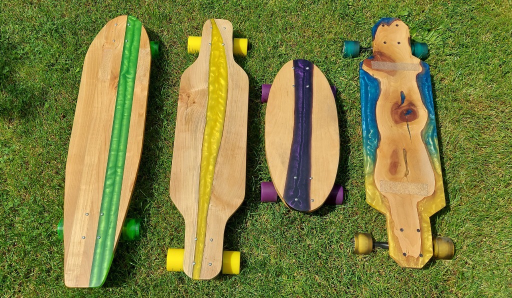 Deskorolka longboard epoxy skateboard | Józefów | Kup teraz na Allegro ...