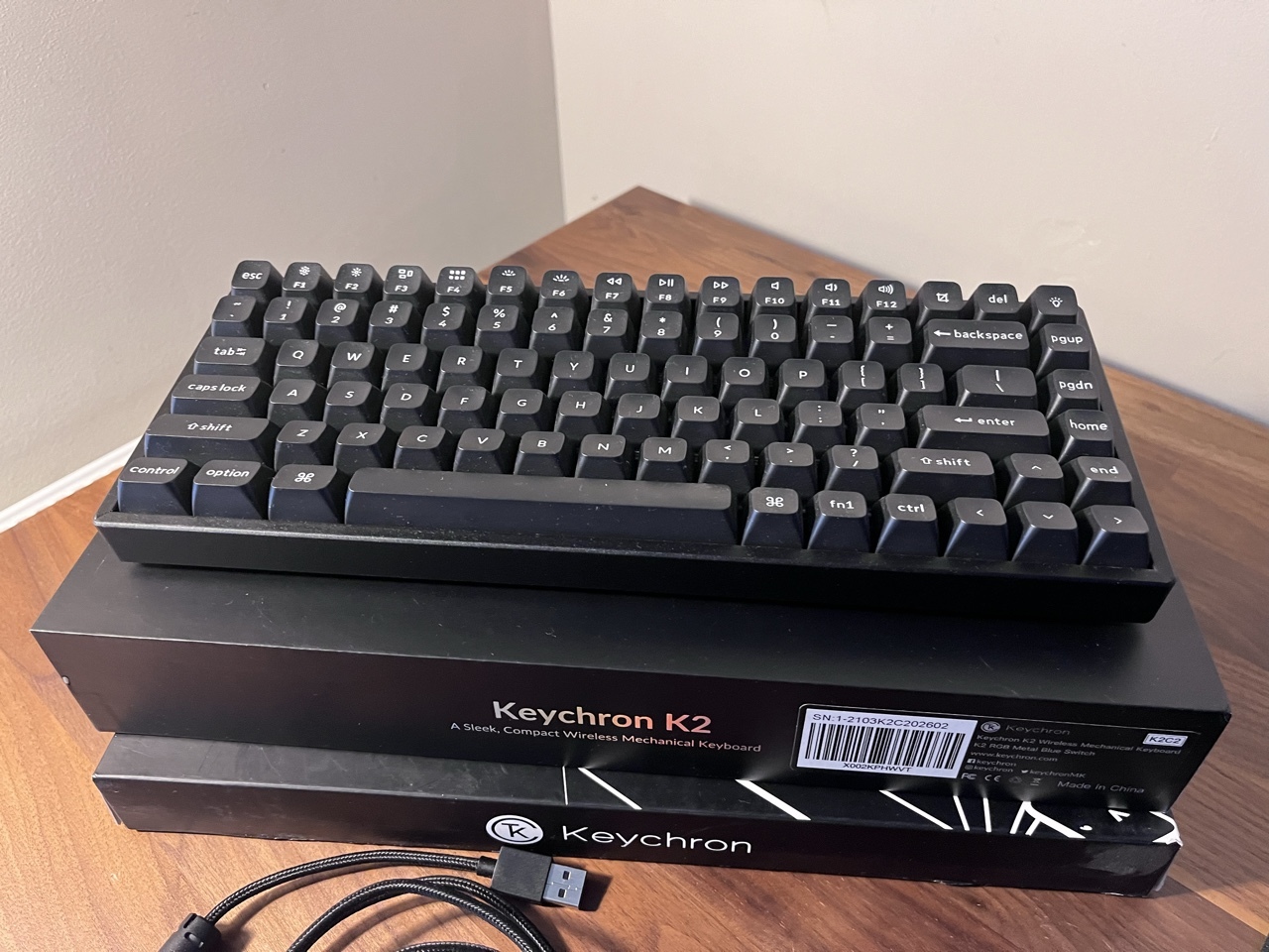 Keychron K2C2 przewodowa + nakładki | Warszawa | Kup teraz na Allegro ...