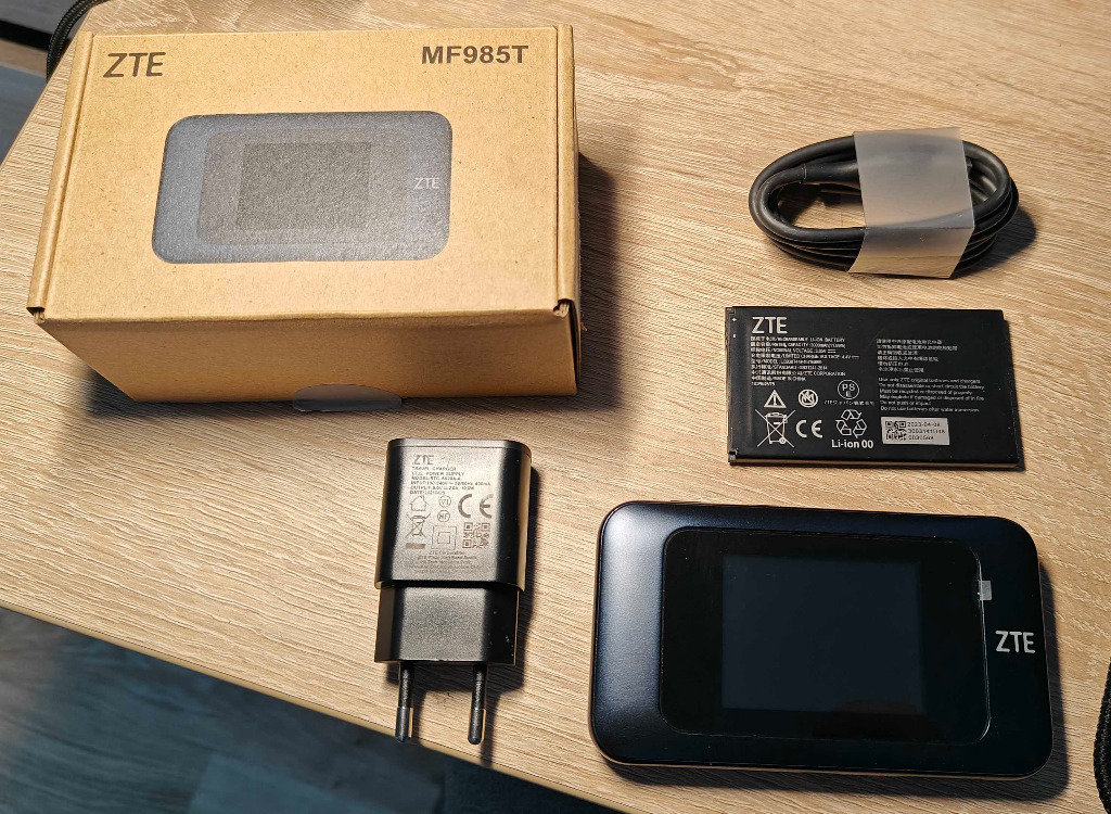 Router mobilny LTE cat 12 ZTE MF985T | Bulowice | Kup teraz na Allegro ...
