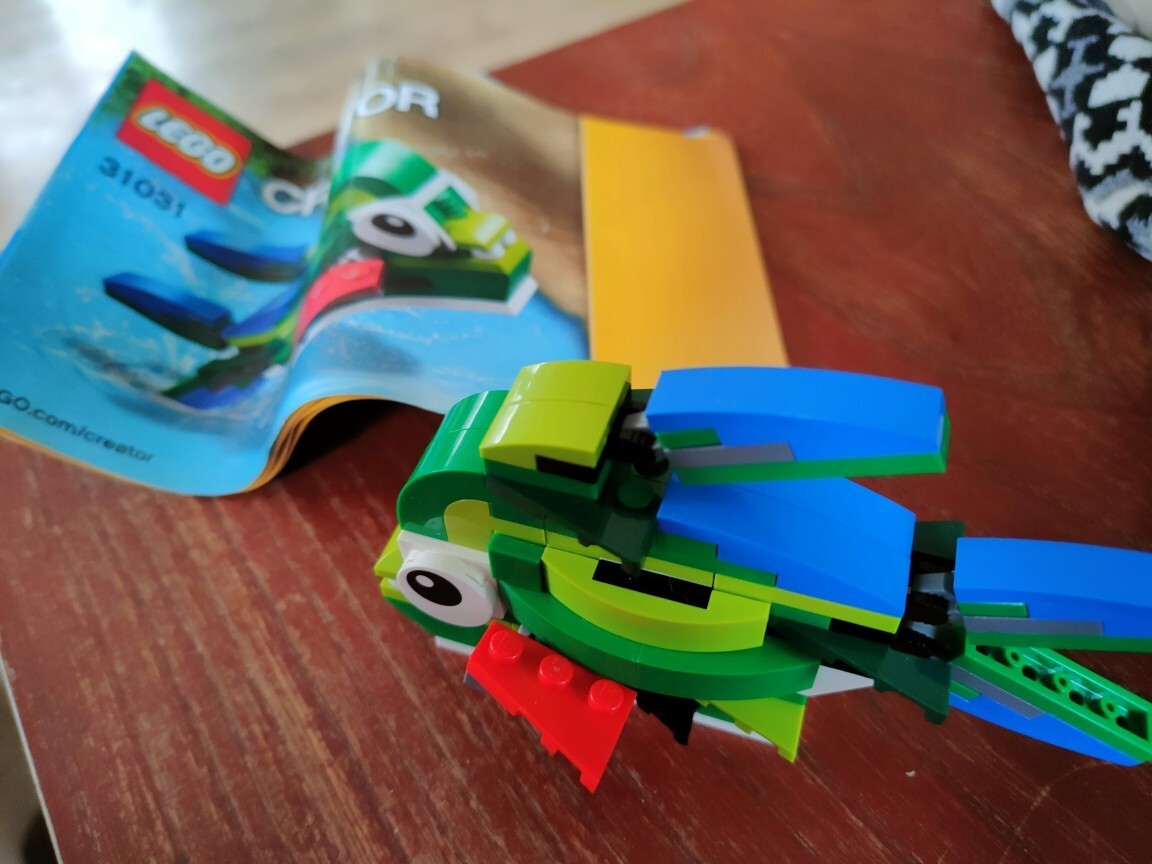 LEGO Creator 3 w 1 31031 Papuga,kameleon,ryba | ELBLĄG | Kup teraz na ...